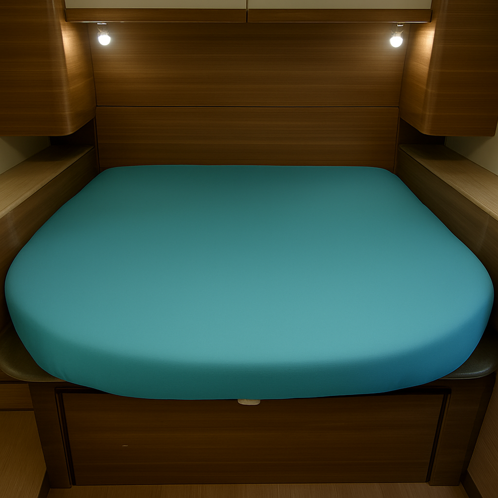 Signature Fitted Island Bed Sheet for Caravans & Motorhomes | Tuck Me Under